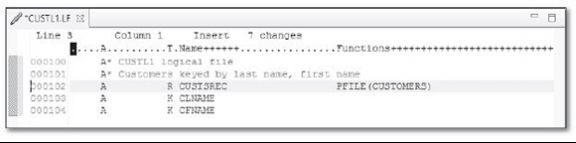 Programming In Ile Rpg Dds Database Concepts Mc Press Online