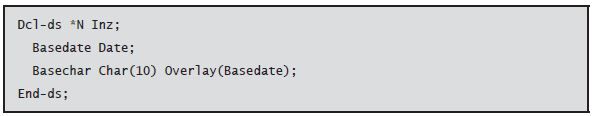 Programming In Ile Rpg Defining Data Structures Part Ii Mc Press Online 2161